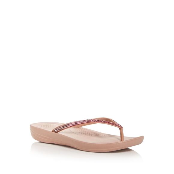 Fitflop | Shoes | Nwt Fit Flop Womens Beige Iqushion Round Toe Wedge ...